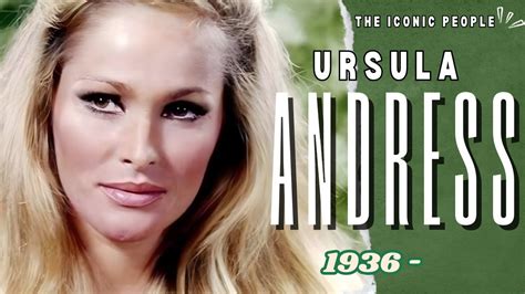 Ursula Andress The Original Bond Girl Who Redefined Sex Appeal Youtube