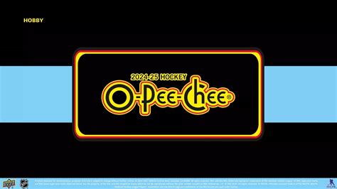 2024 25 Upper Deck O Pee Chee Hockey Kanika Kolekcijas Kartītes Un Uzlīmes