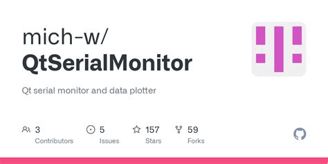 GitHub Mich W QtSerialMonitor Qt Serial Monitor And Data Plotter