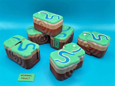 Fault Lines Articulated Earthquake Model By Puzzl3d Printing Makerworld