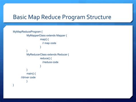 Mastering Hadoop Map Reduce Custom Types And Other Optimizations Pptx