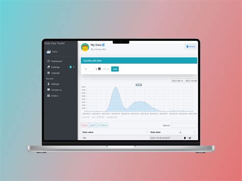 Daily Data Tracker