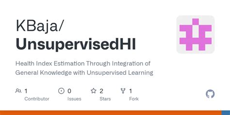 github kbaja unsupervisedhi health index estimation through
