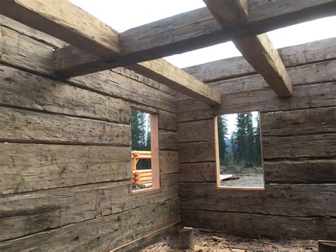 Hand Hewn Log Homes And Beams Homemade Ftempo