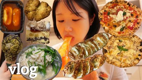 직장인 Vlog 지그재그 팝업 초청🫧 잉꼬칼국수🍜 북성수 피어커피☕️ 마리오네 피자🍕라라스윗 바닐라 저당콘🍦벌꿀오소리 맘모스