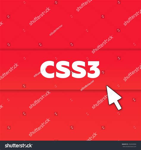 Css3 Stock Illustration 252043000 Shutterstock