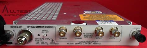 80c01 Tektronix Tektronix 80c01 Oscilloscope Optical Sampling Module 1100 To 1650nm