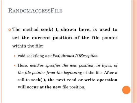 Oo Java Programming Input Output Ppt Download