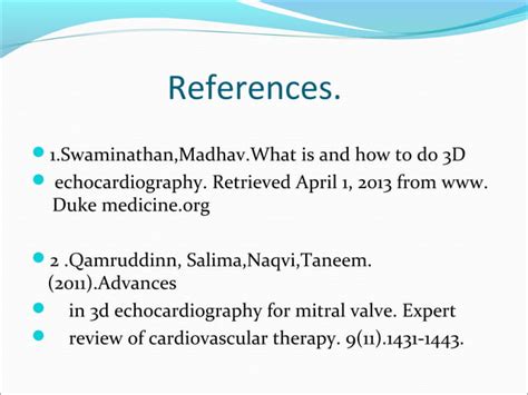 Three Dimensional Echocardiography Ppt