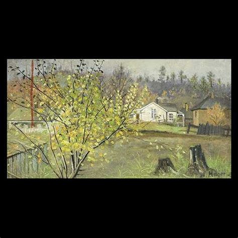 Nels Hagerup Landscape With House California Art