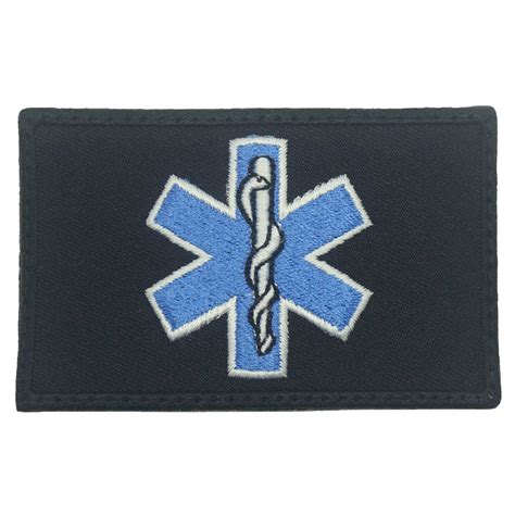 Emt Paramedic Patch 8cm X 5cm Full Color Hock T Shop Army