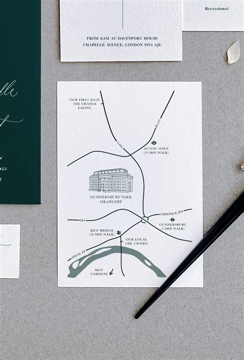 What Should You Include On A Custom Wedding Invitation Map Written By Emily