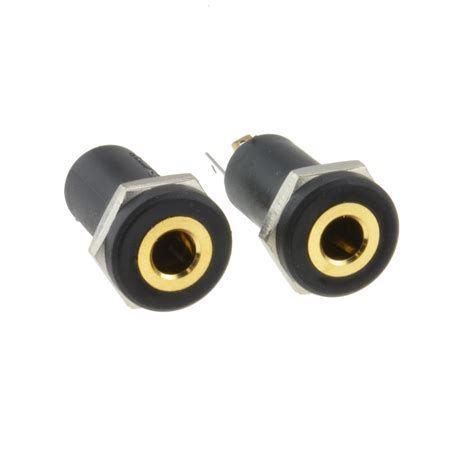 Kenable 35mm Aux Stereo Socket Input Panel Mount Audio Solder Adap