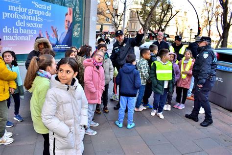 Puertollano Escolares Del Colegio David Jiménez Avendaño Ponen En
