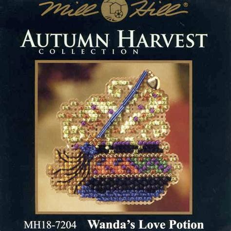 Wandas Love Potion Halloween Bead Kit Mill Hill 2007 Autumn Harvest