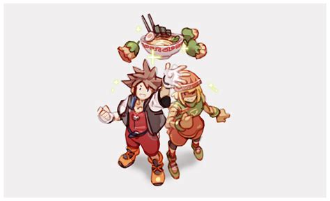 Sora And Min Min Super Smash Bros And More Drawn By Nin Nakajima Danbooru