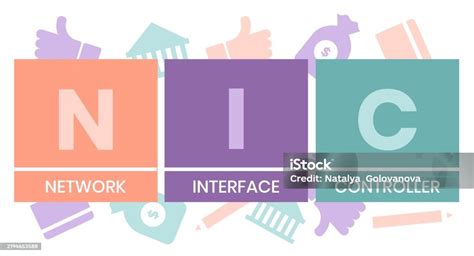 Nic Network Interface Controller Stock Illustration Download Image