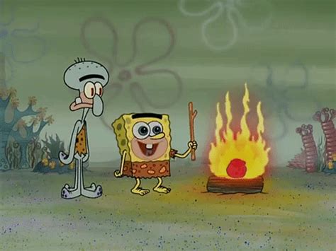 Giphy Spongebob Brain On Fire  With Tenor Maker Of  Keyboard