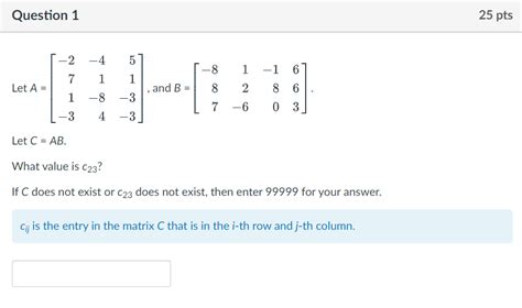 solved question 1let a [ 2 457111 8 3 34 3] ﻿and