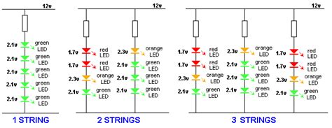 Leds In Series Parallelelectronics Project Circuts