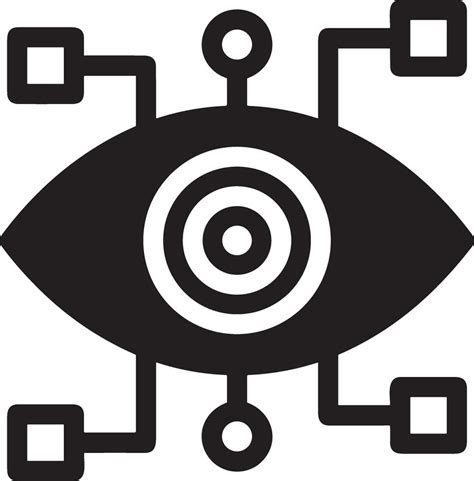 Artificial Intelligence Icon Symbol Vector Image Illustration Of The
