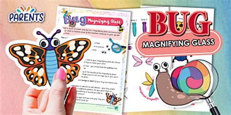 Explore And Draw Magnifying Glass Activity