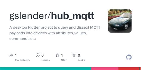 Github Gslender Hub Mqtt A Desktop Flutter Project To Query And Dissect Mqtt Payloads Into