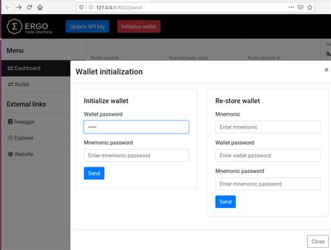 node wallet ergodocs