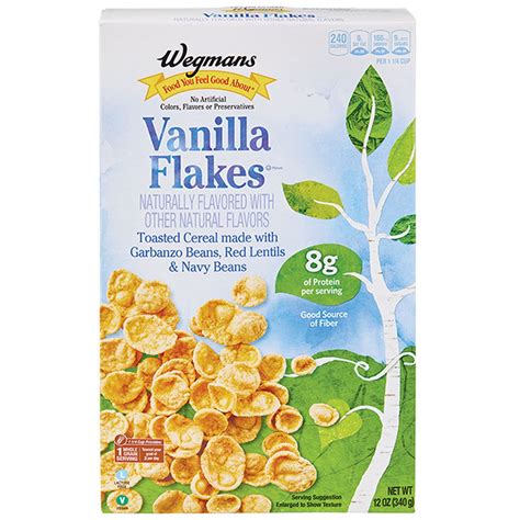 Wegmans Bean Based Vanilla Flakes Cereal Fig App