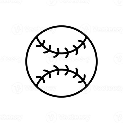 Simple Baseball Icon 26979725 Png