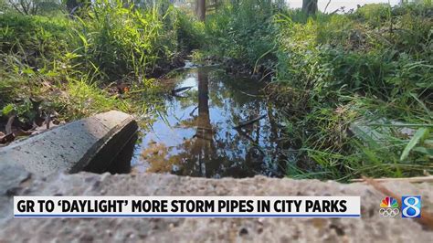 Gr To ‘daylight More Storm Pipes In City Parks