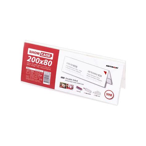 명찰전시용품기타 P 아트사인 쇼케이스 양면 10개입09432008018 코랩샵 Kolab 연구용 기자재 실험용 기초 소모품 및 연구 장비 전문 쇼핑몰