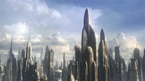Coruscant Skyline Wallpaper