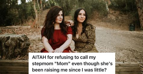 Stepdaughter Wants To Draw Clear Boundaries But Her Stepmom Feels Like