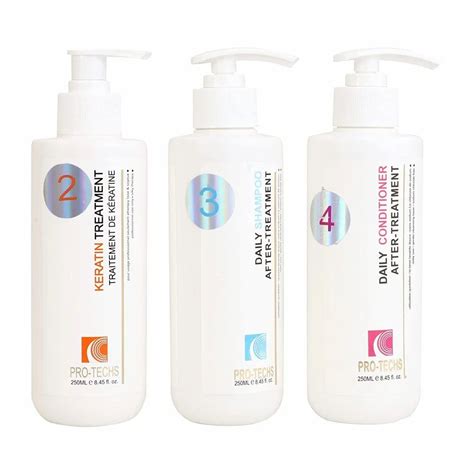 Pro Techs Keratin Treatment Shampoo Conditioner Combo At ₹ 570set
