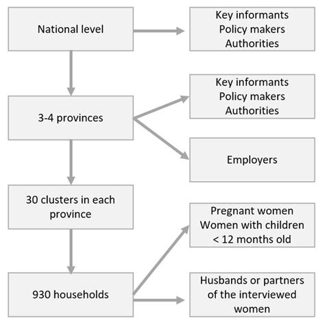 Decision Tree For The Selection Of Sampling Strategies For Women And