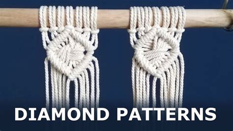 macrame diamond pattern macrame pattern macrame for beginners