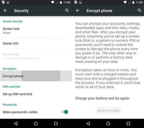 How To Turn On Encryption For Android
