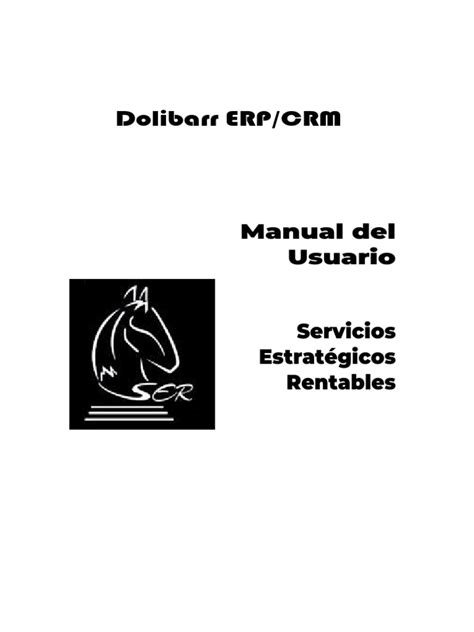 Manual Dolibarr Descargar Gratis Pdf Planificación De Recursos Empresariales Business