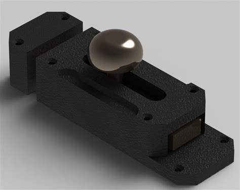Free Stl File Small Slider Lock 🤏 ・3d Printing Model To Download・cults