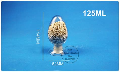 1pcs 125ml 250ml 500ml Lab Conical Sample Glass Bo Grandado