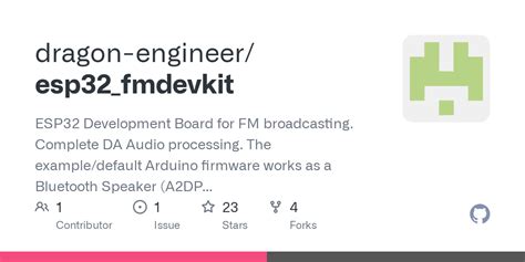 Github Dragon Engineer Esp Fmdevkit Esp Development Board For Fm Broadcasting Complete