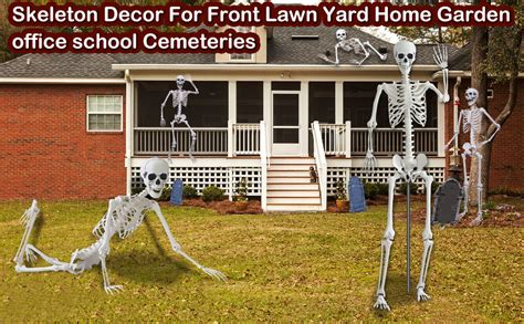 7 9ft 240cm Halloween Giant Skeleton Life Size Skeleton