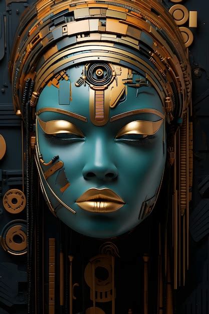 Free Photo 3d Abstract African Woman