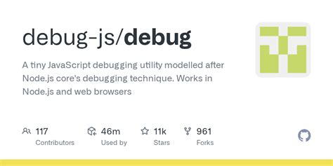 Github Debug Jsdebug A Tiny Javascript Debugging Utility Modelled After Nodejs Cores