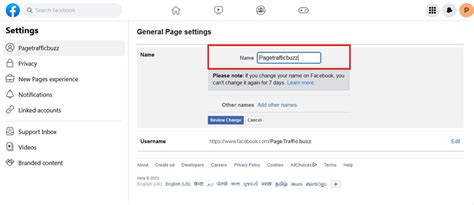 How to Change Facebook Page Name in Easy Steps