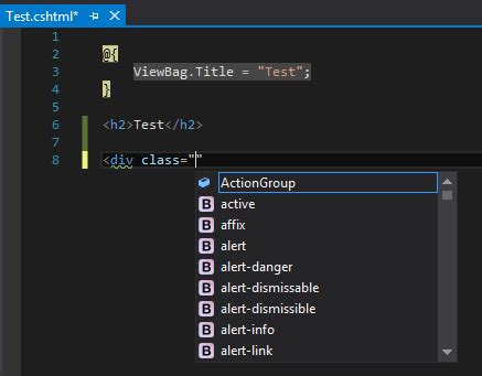 Visual Studio Code Bootstrap Autocomplete Storesleo