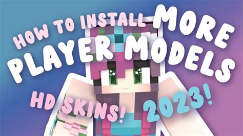 How To Install More Player Models Add HD Skins Minecraft Launcher