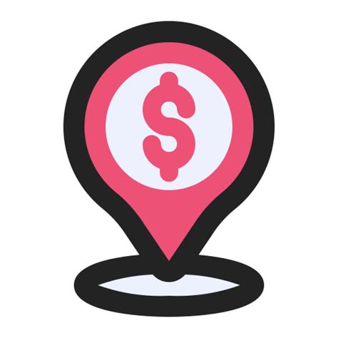 Pin Generic Outline Color Icon