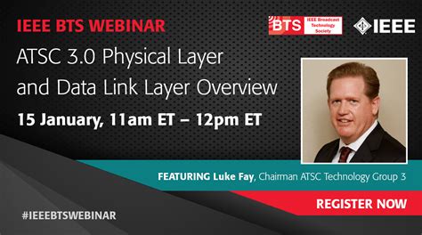 webinar atsc 3 0 physical layer and data link layer overview the
